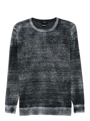 Avant Toi Faded Pullover - Grey