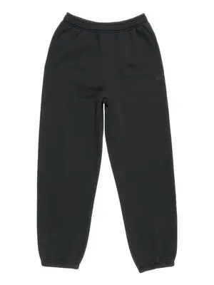Acne Studios Logo-embroidered Joggers - Black