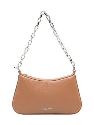 Alexander McQueen Mini T-bar Shoulder Bag - Brown