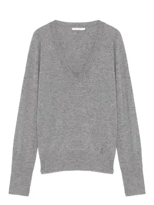 Patrizia Pepe Cashmere Sweater - Grey