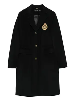 Ralph Lauren Single-breasted Coat - Black