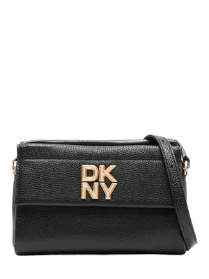 Dkny Logo Cross Body Bag - Black