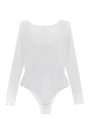 Patrizia Pepe Fly-motif Bodysuit - Grey
