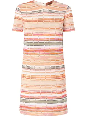 Missoni Striped Mini Dress - Neutrals