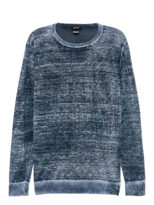 Avant Toi Dyed Sweater - Blue