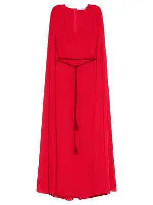 Alice + Olivia Zenaida Gown - Red