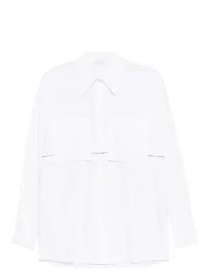 Patrizia Pepe Zipped Shirt - White
