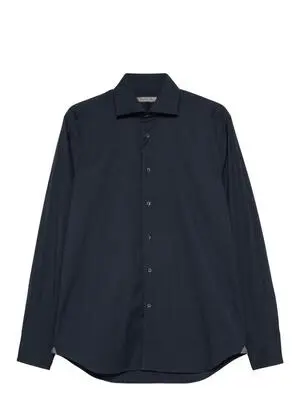 Corneliani Classic-collar Shirt - Blue