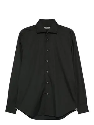 Corneliani Classic-collar Shirt - Black
