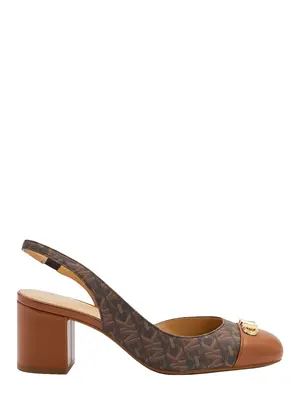 Michael Kors 60mm Perla Pumps - Brown