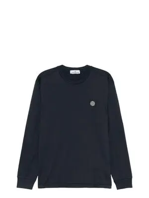 Stone Island Compass-motif T-shirt - Blue