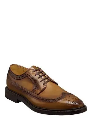 Allen Edmonds Mason Long Wing Derby Dress Shoes - Walnut