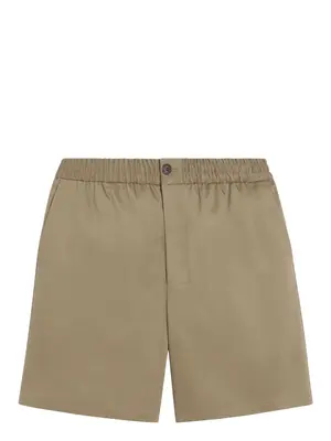 Ami Cotton Shorts - Neutrals