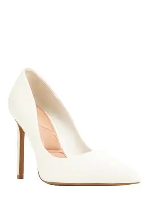 Aldo Lala Pointed-toe Pumps - White