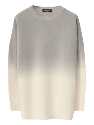 Fabiana Filippi Gradient-effect Pullover - Grey