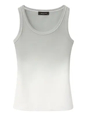 Fabiana Filippi Gradient-effect Tank Top - Grey