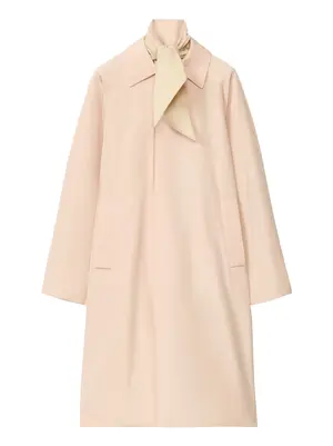 Fabiana Filippi Oversized-collar Coat - Pink
