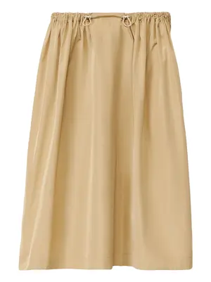 FABIANA FILIPPI Fabiana Filippi Pleated Midi Skirt