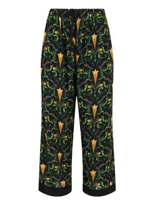 Henelle Printed Lounge Pant - Hollywood Nights
