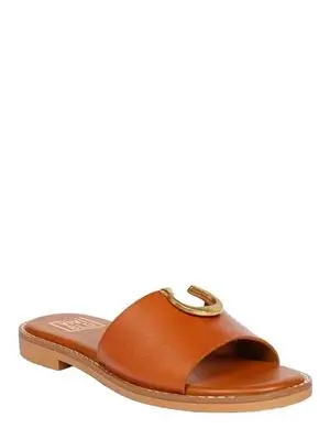 VIVI BLU Saint G Amber Slide Sandal - Cognac