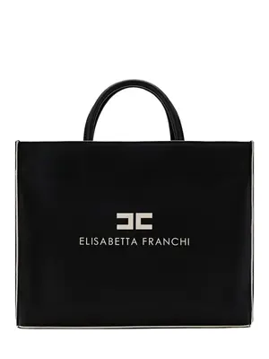 Elisabetta Franchi 24/7 Tote Bag - Black