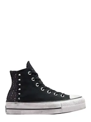 CONVERSE Chuck Taylor All Star Lift Platform High Studded Sneakers - Black