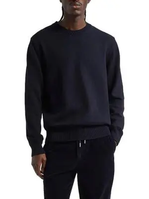 Moncler Cotton Crewneck Sweater - Night Sky