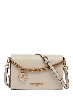 Karl Lagerfeld Paris Lourdes Crossbody Bag - Brie