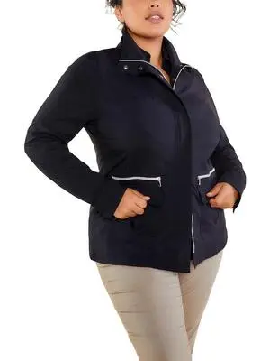 Anatomie Kenya Safari Jacket With High Neck And Zip Pockets - Black