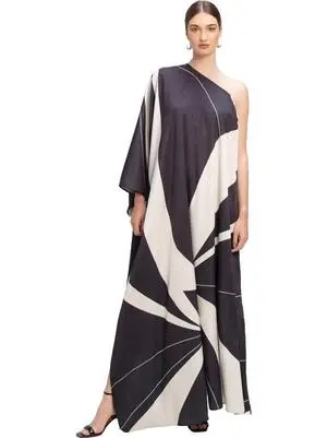 DIARRABLU Satu Maxi Dress - Fama Noir