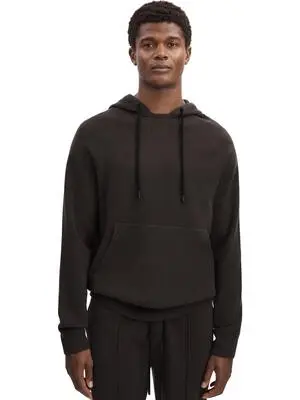 Paige Donaldson Knitted Hoodie - Dark Grey