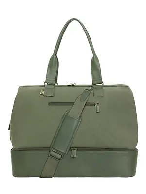 BEIS Béis Weekender Tote Bag - In Olive
