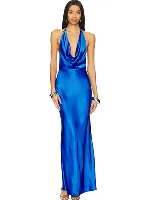 RUNAWAY THE LABEL Posey Maxi Dress - Royal