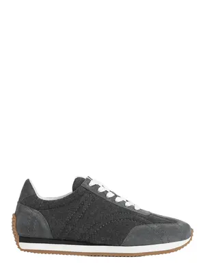 TOTEME Sport Sneakers - Dark Grey Melange