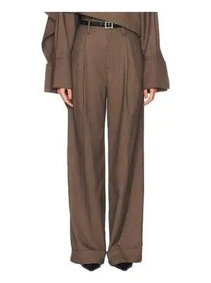 HELSA The Paperbag Trouser - Brown