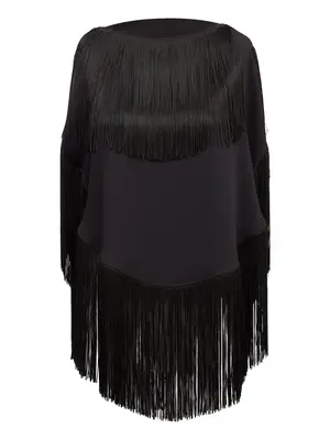 MAISON MARGIELA Fringed Top - Black