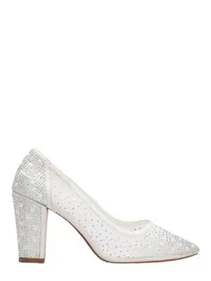 FOREVER & ALWAYS SHOES Margaret Lace Stiletto - Ivory