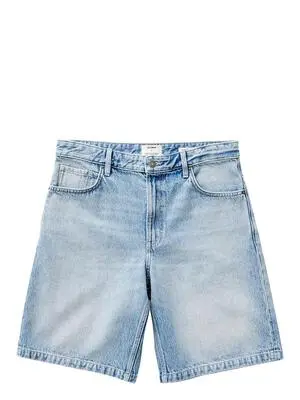COTTON ON Baggy Denim Short - Gambino Blue