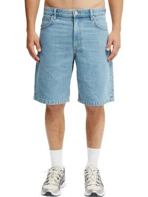 COTTON ON Baggy Denim Short - Verve Blue