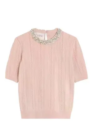 VALENTINO Embroidered T-Shirt