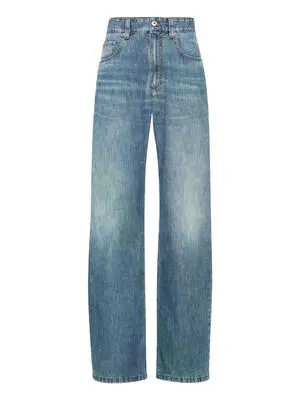 Brunello Cucinelli Boyfriend Jeans - Blue