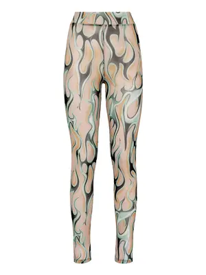 PHILIPP PLEIN Flame Leggings