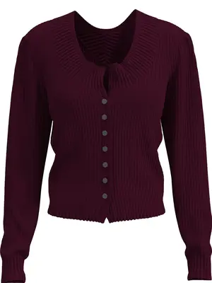MARGHERITA MACCAPANI Alpine Cardigan - Red
