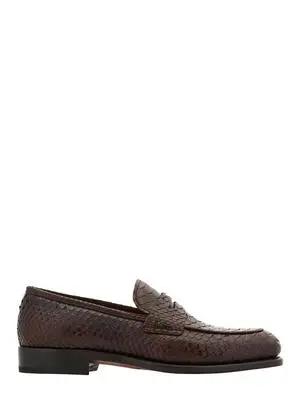 FERRAGAMO Tramezza Penny Loafer - Beige
