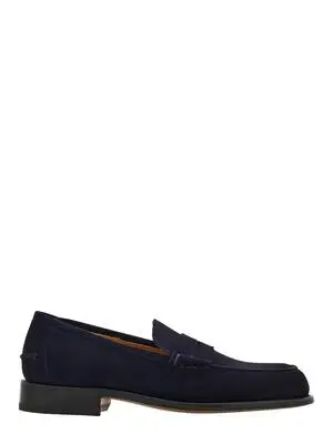 FERRAGAMO Tramezza Penny Loafer Blue