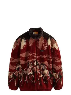 Kith Pinehurst Horses Sherpa Full Zip - Allure