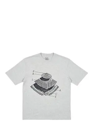 PALACE Pyramidal T-shirt - Grey Marl