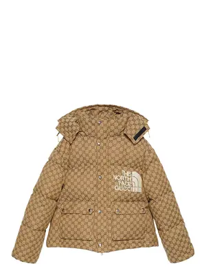 Gucci X The North Face Print Jacket - Tan