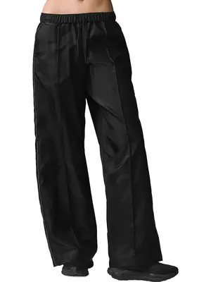Alo Yoga Afterglow Wide-leg Track Pants - Black