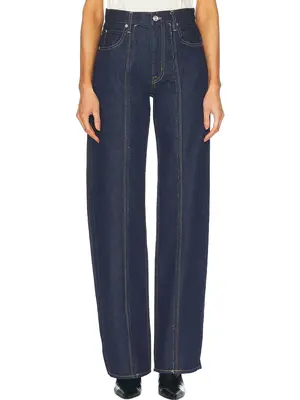 SLVRLAKE Cassie Relaxed Leg Jeans - Midnight Mile